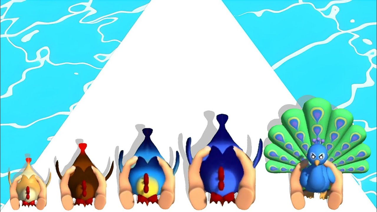 Chicken Rush Max Level (Level Up Chicken) Gameplay Chicken - YouTube