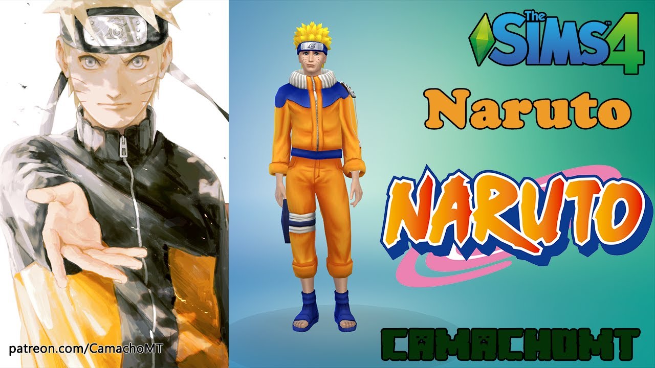 Naruto | Naruto | Sims 4 | Descarga + CC - YouTube