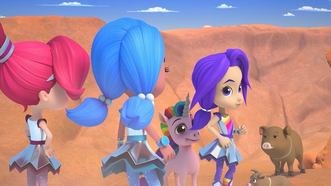 Rainbow Rangers Make a Wind Shelter and More! - YouTube