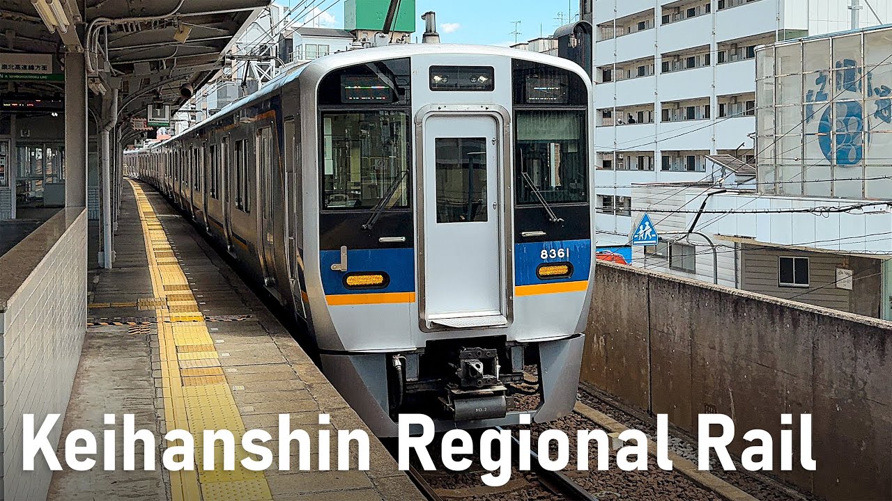 [4K] 🇯🇵 Keihanshin Regional Rail | All Non JR operators - YouTube