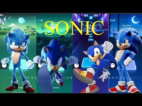 Sonic + Sonic + Sonic + Sonic - Tiles Hop EDM Rush
