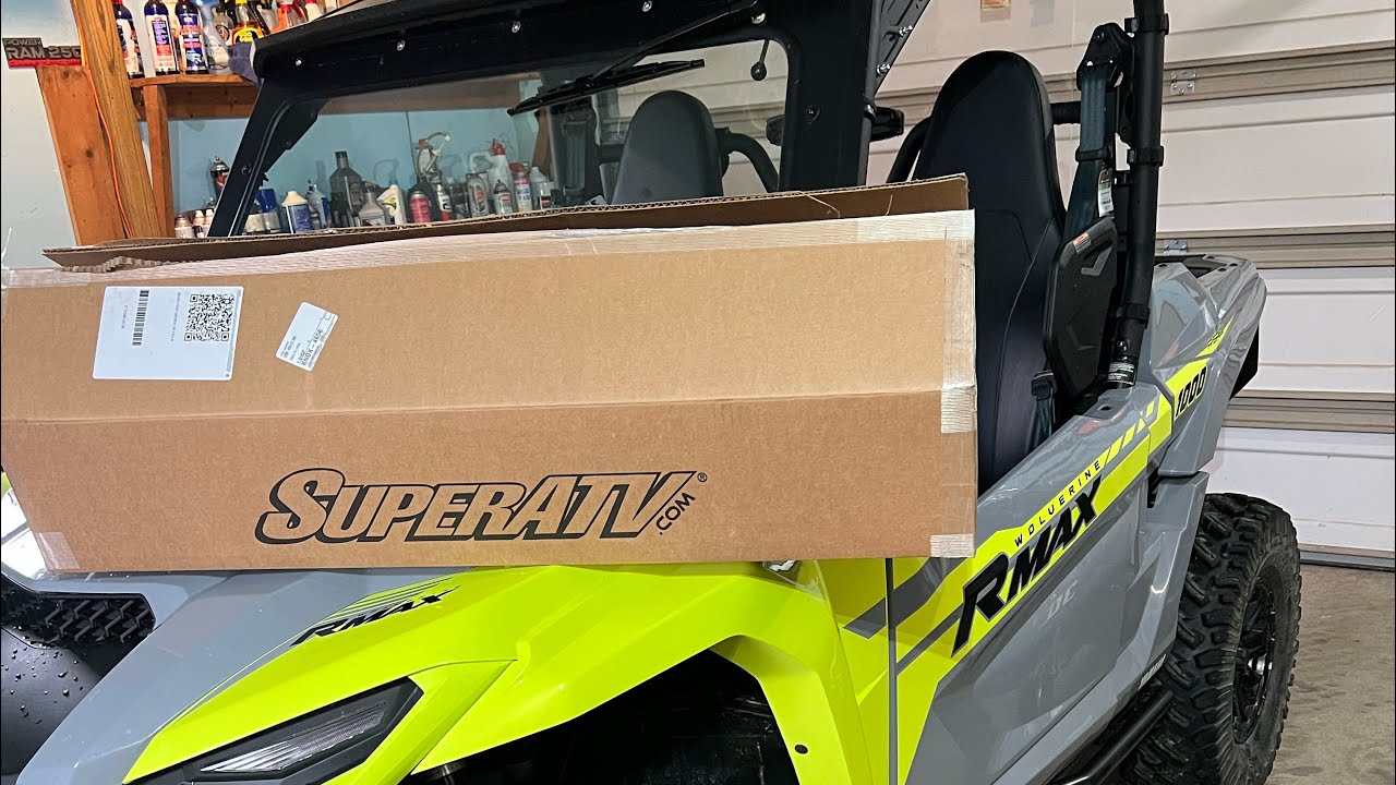 2022 Yamaha Rmax SuperATV upper door install - YouTube