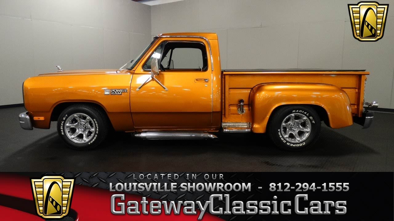1981 Dodge D-150 Pickup - Louisville Showroom - Stock # 1512 - YouTube