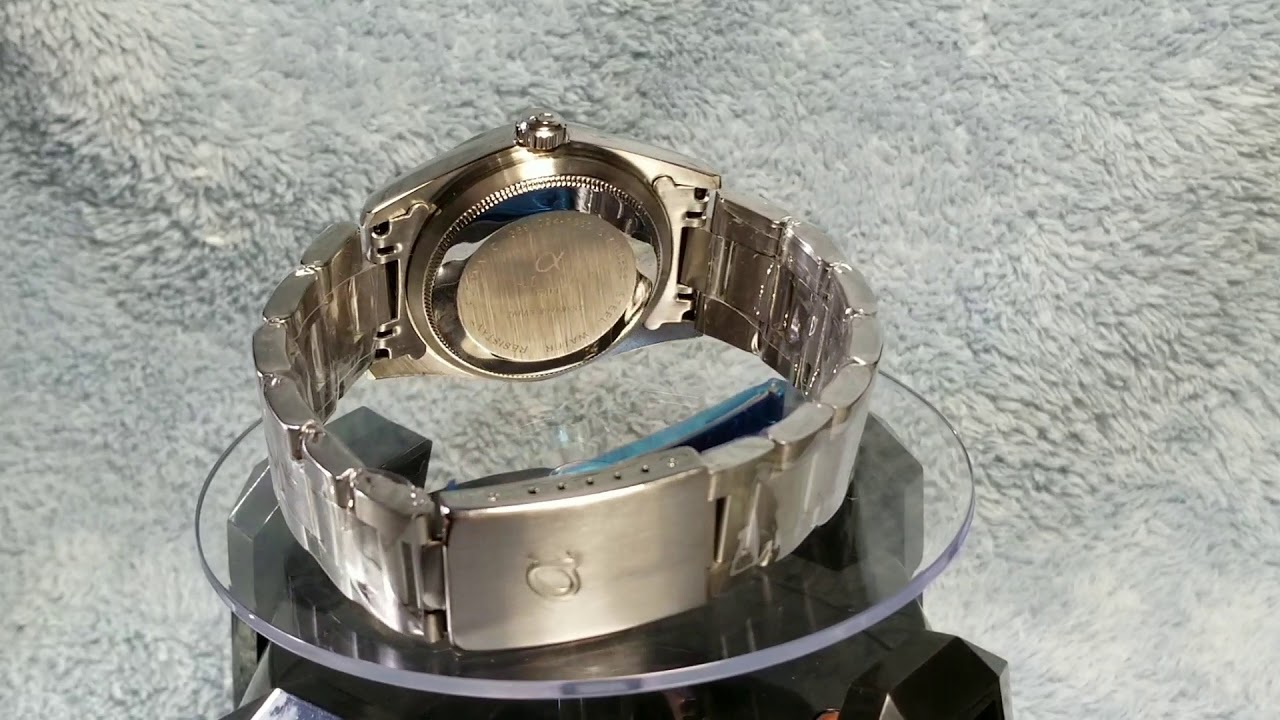 Alpha Homage 369 Black Dial Automatic Watch - YouTube