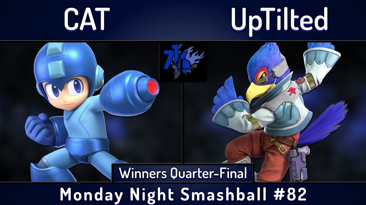 MNS # 82 | CAT (Mega Man) vs UpTilted (Falco) | Winners Round 2 | SSBU ...