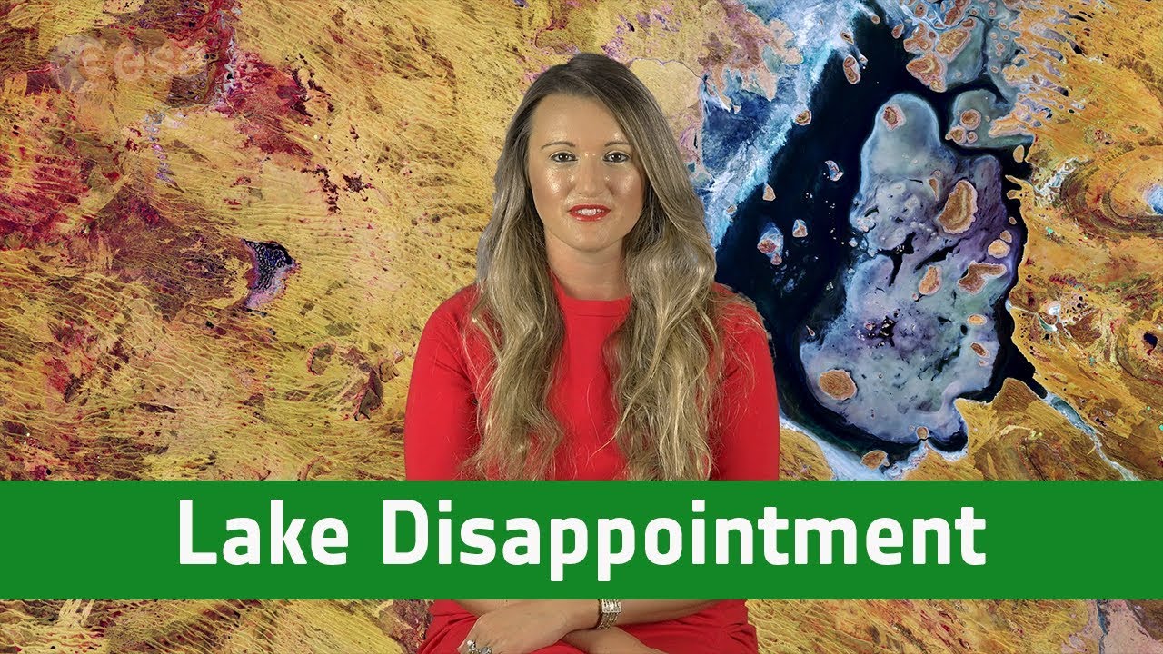 Earth from Space: Lake Disappointment - YouTube