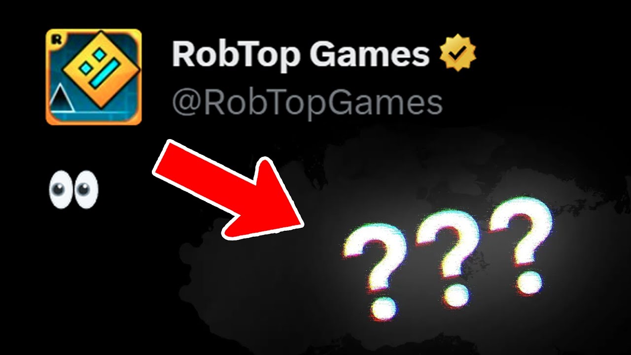 Se acaba de FILTRAR el NUEVO video de RobTop 😱 - YouTube