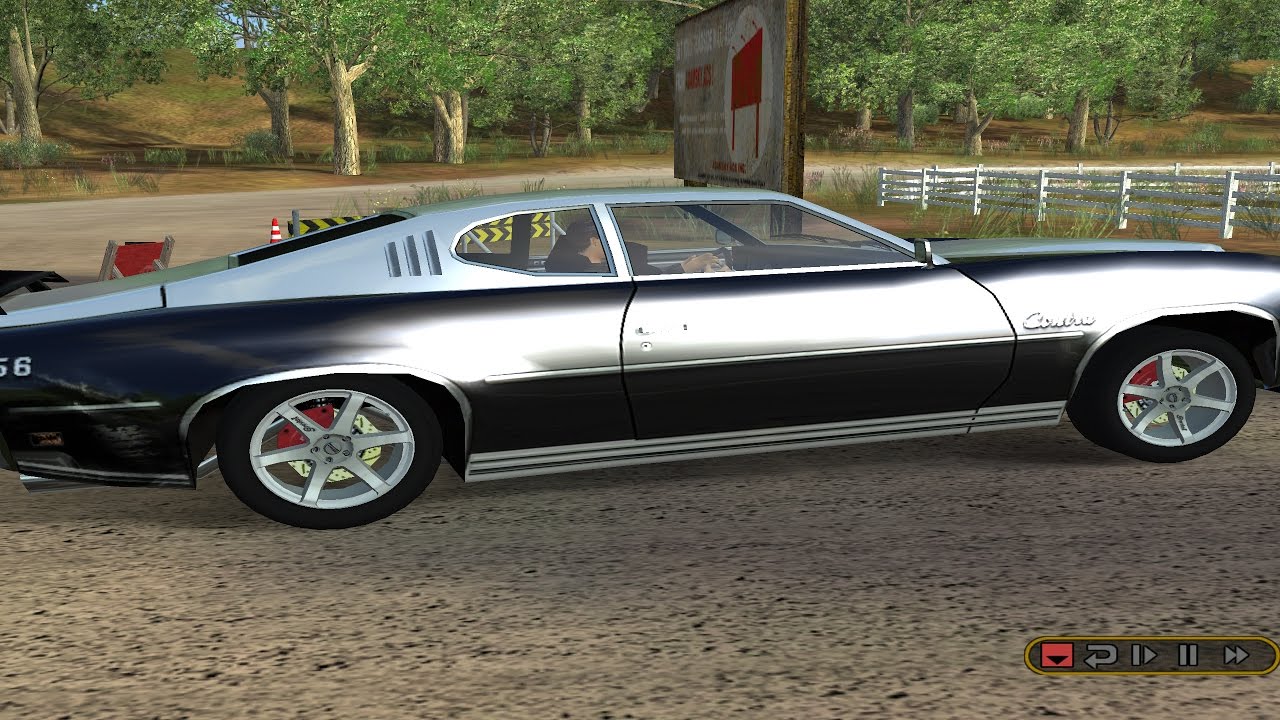 FlatOut 1 FOv3 Самая сложная трасса - YouTube