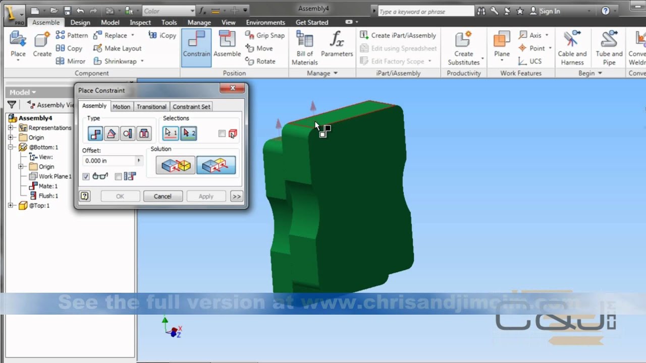 Inventor 2012: Analyzing Interference - YouTube