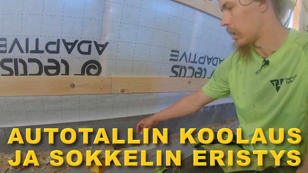 AUTOTALLIN KOOLAUS JA SOKKELIN ERISTYS | Timpurilta Talo - YouTube