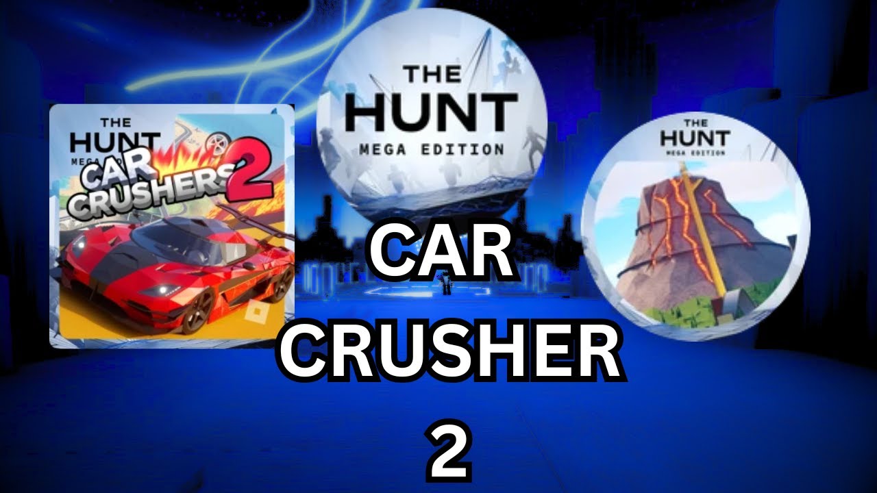 THE HUNT MEGA EDITION: how to get the normal hunt token in car crusher ...