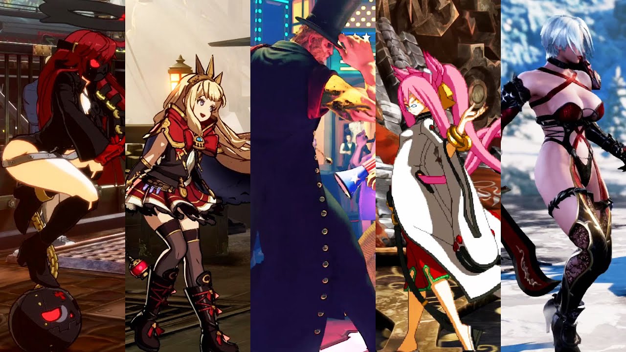 The Greatest Back Walks In Fighting Games (Part 5) - YouTube