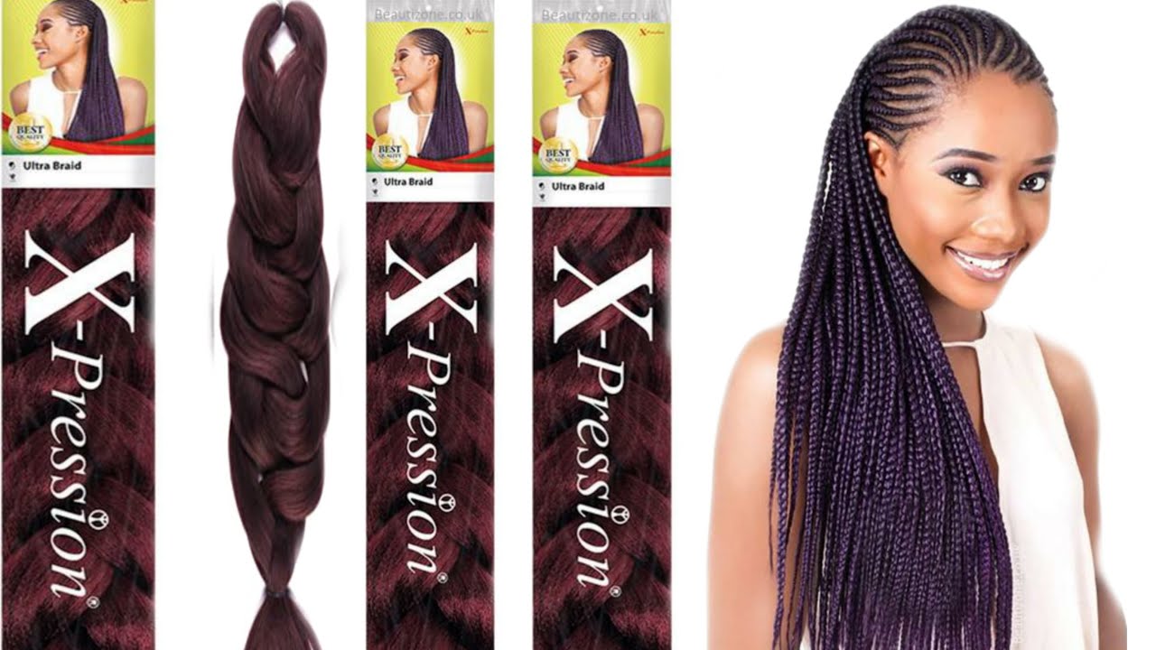 XPRESSION HAIR || HOW TO STRETCH AND PREPARE XPRESSION HAIR FOR BRAIDS ...