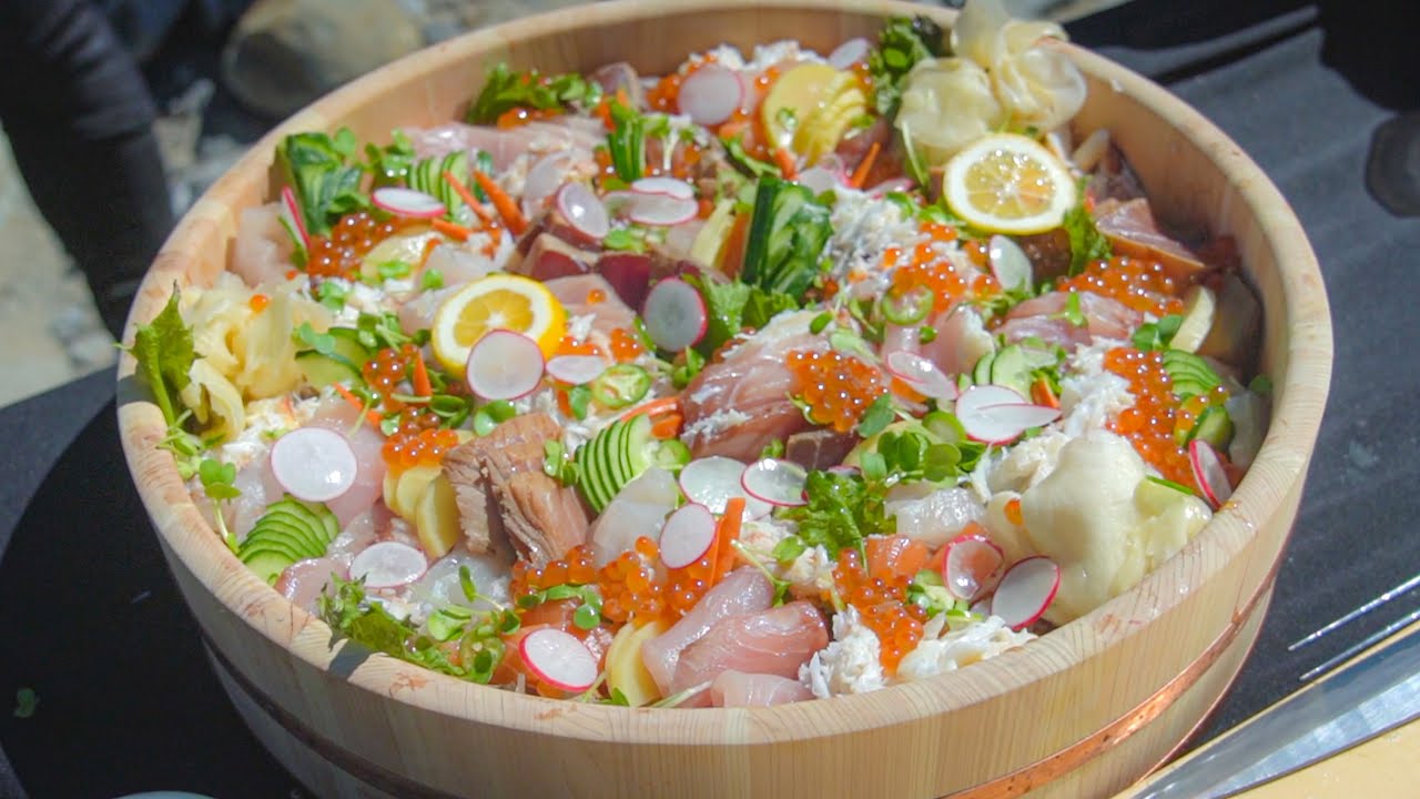 Catches of the Year Turned into EPIC SUSHI ON THE BEACH - YouTube