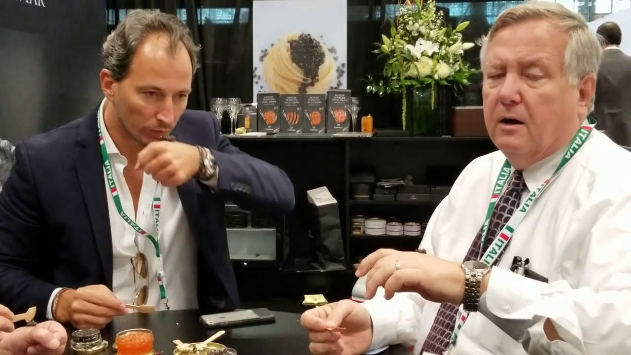Caviar Taste Testing With Calvisius Caviar | Tita Italia - YouTube