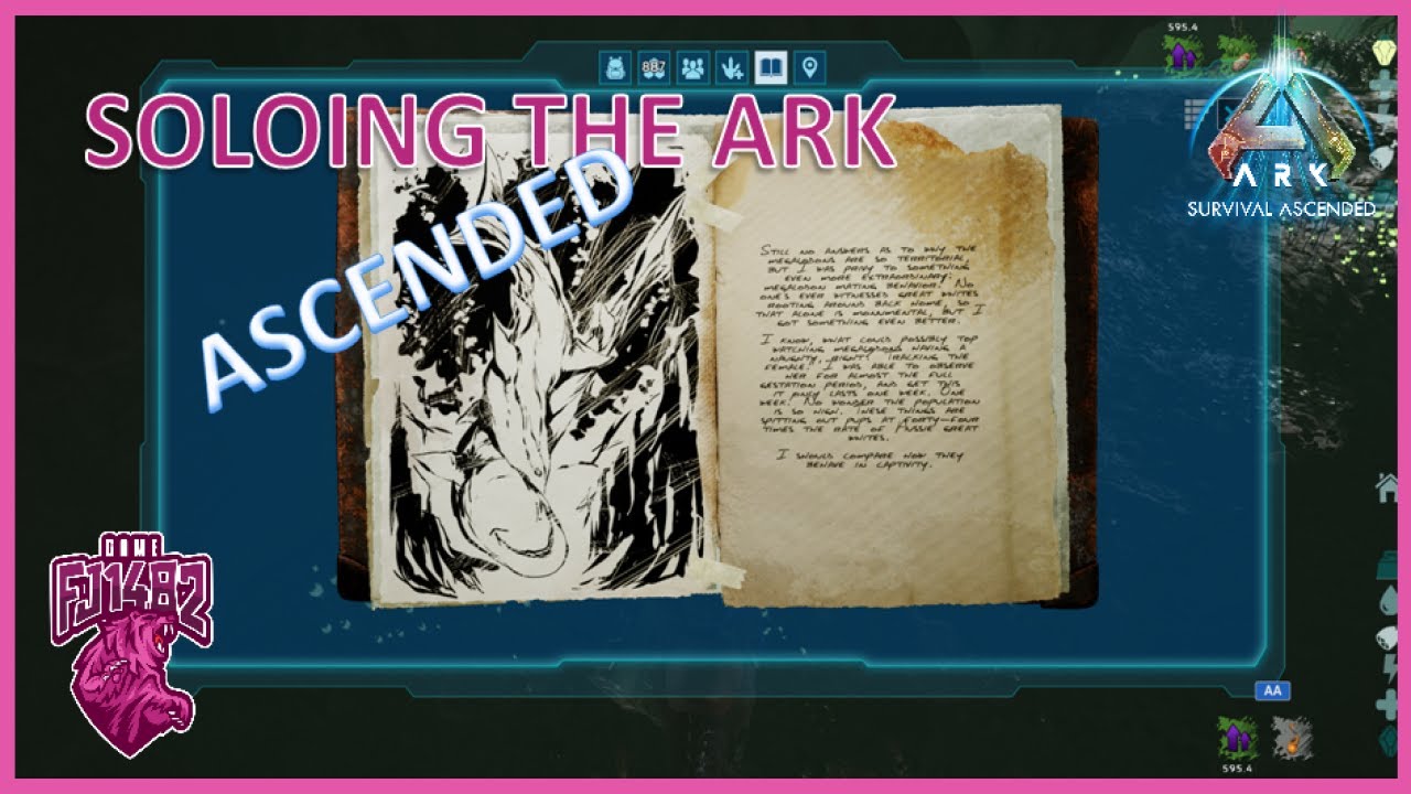 Helena Notes 11-20 ARK Lore Soloing ARK Ascended Ep. 48 - YouTube