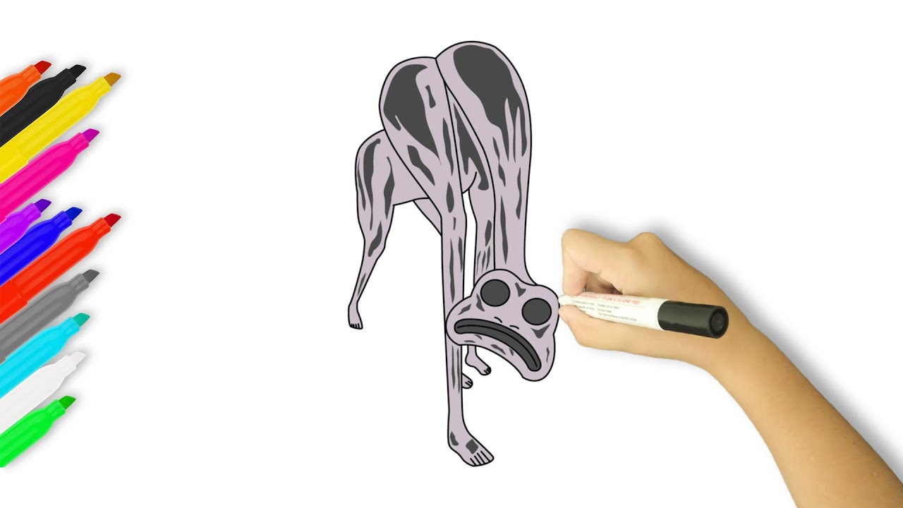 How to Draw Monster Horse | Zoonomaly - YouTube