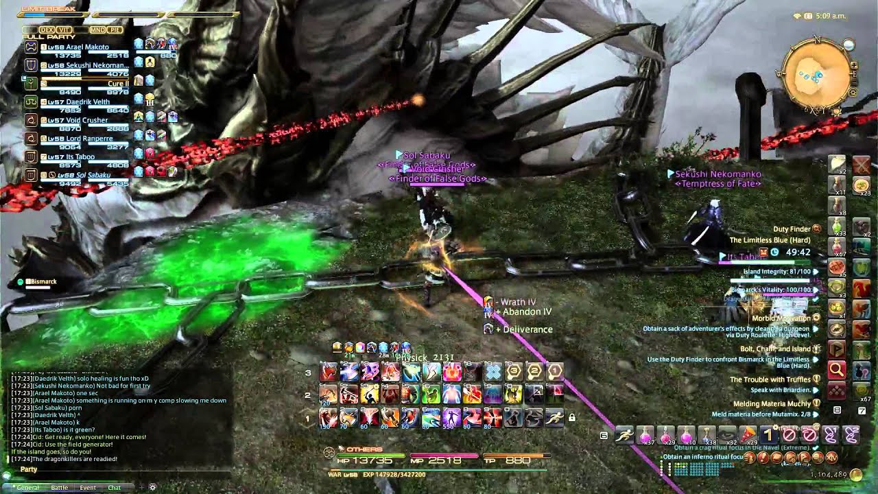 FF14 - The Limitless Blue (Hard) - YouTube