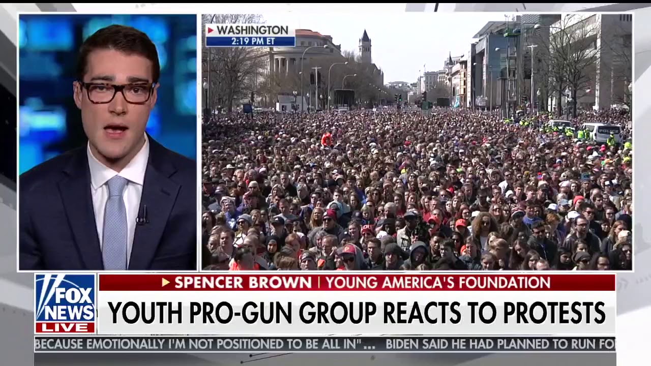 YAF Spokesman Spencer Brown responds to the 'March for our Lives' on ...