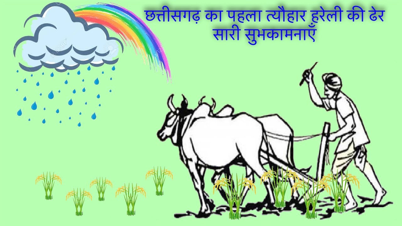 छत्तीसगढ़ का पहला त्यौहार हरेली 🌾🌾 || Chhattisgarh First Festival ...