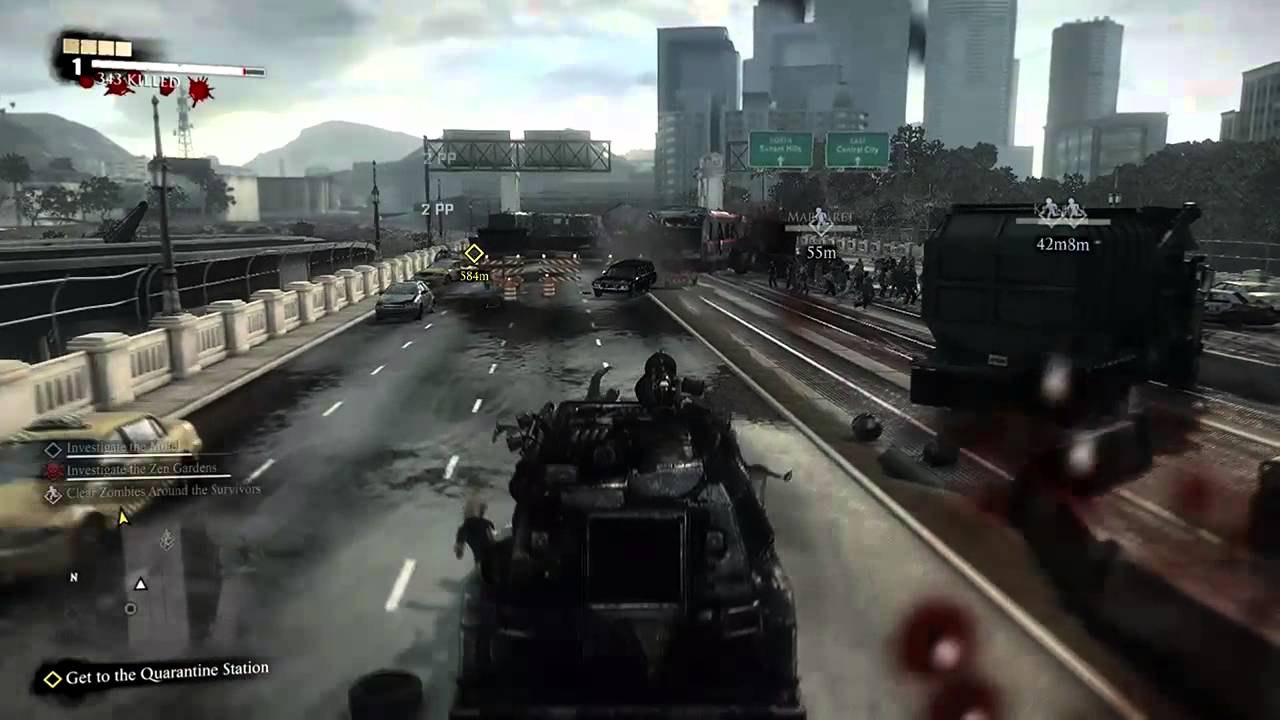 Dead Rising 3 Gameplay Video - Run Over Zombies - YouTube