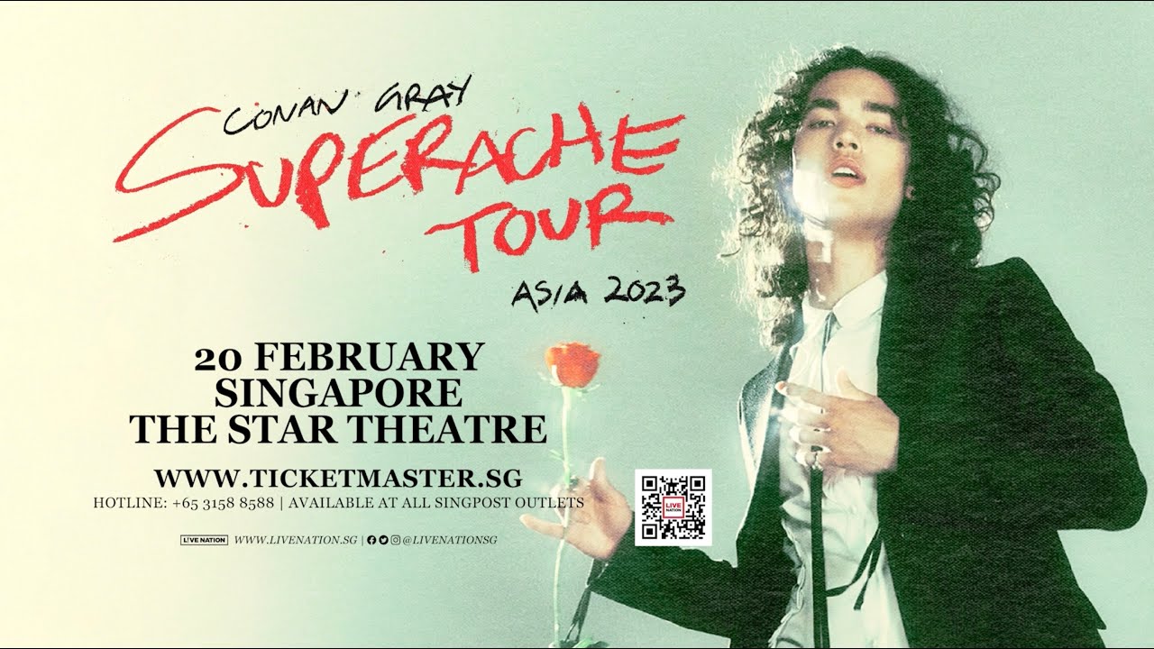 Conan Gray: Superache Tour Asia 2023 - Singapore - YouTube