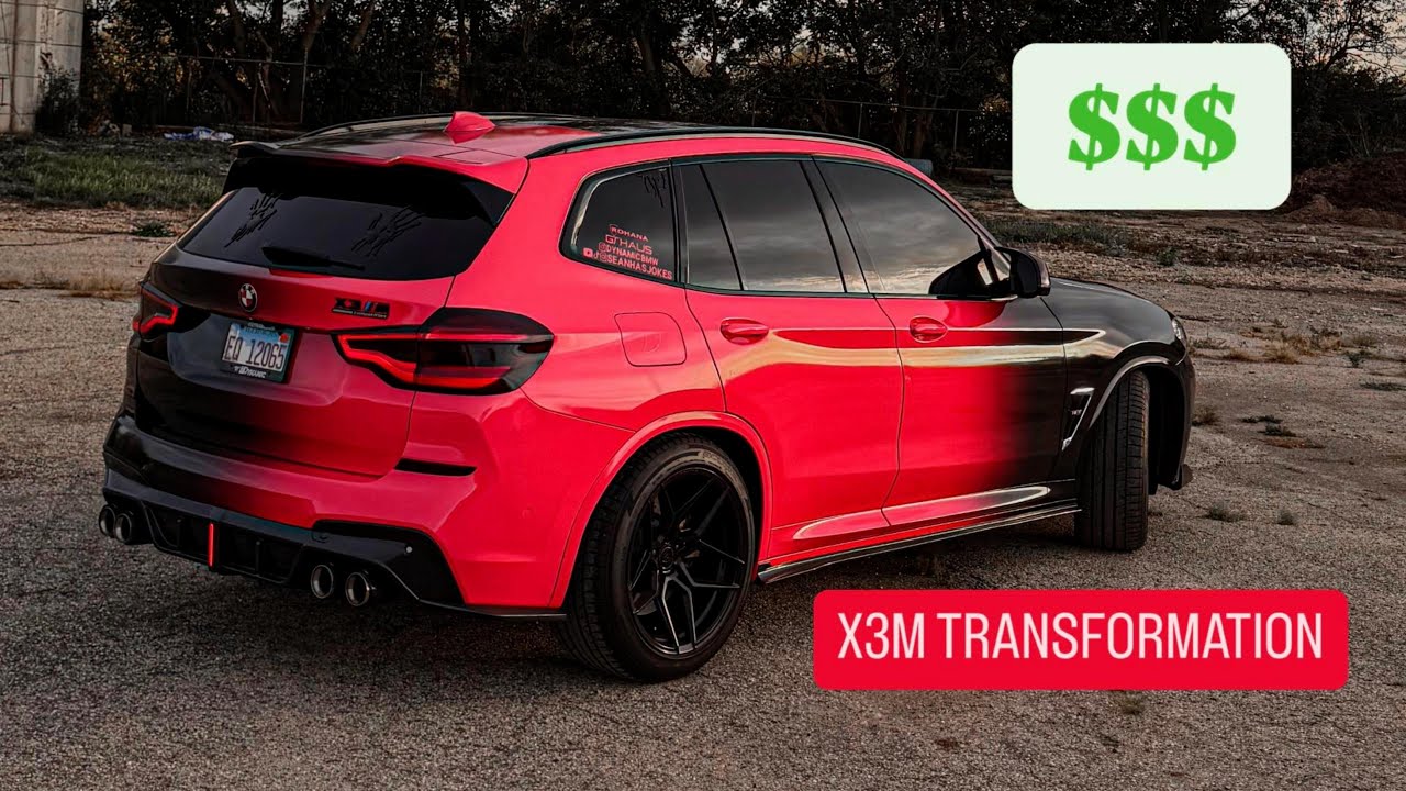 CARBON FIBER BODYKIT & NEW MID PIPE FOR MY X3M (SOUND CLIPS) - YouTube