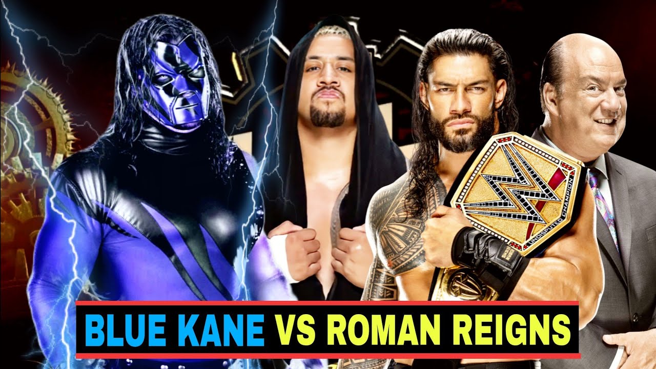 Blue Kane vs Roman Reigns in WWE 2023 || Blue Kane Return & Challenge ...