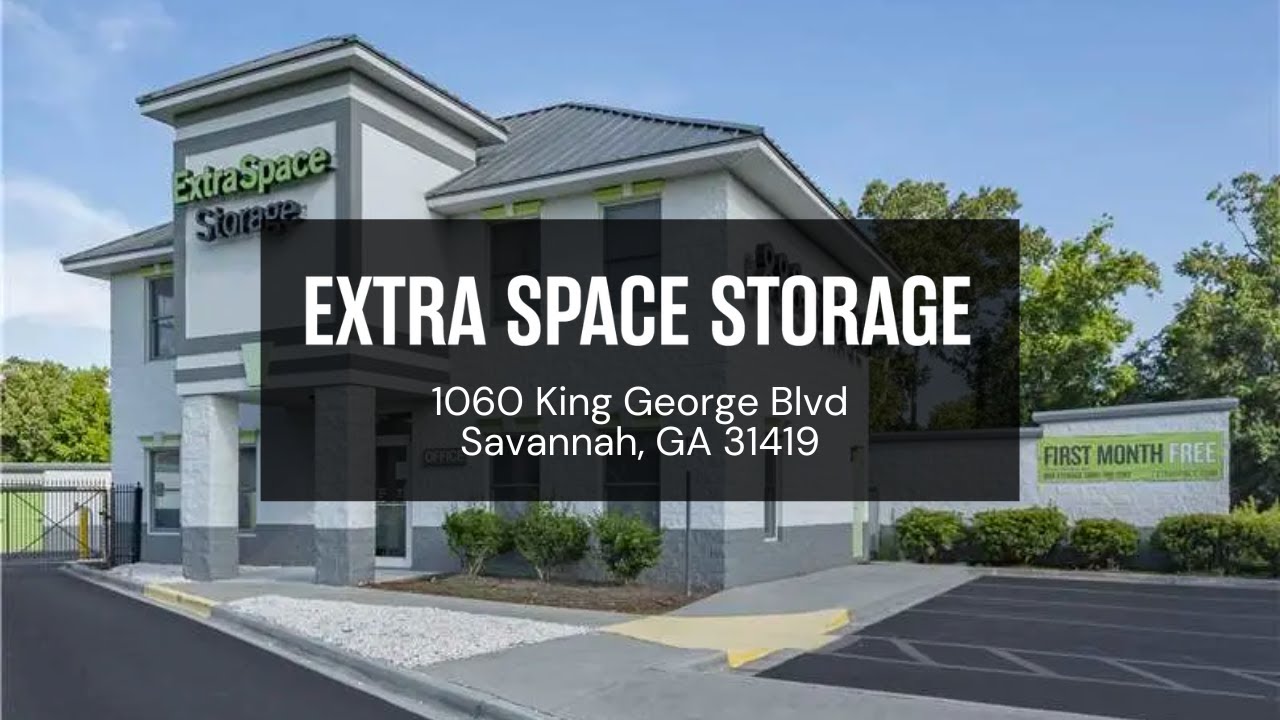 Storage Units in Savannah, GA on King George Blvd | Extra Space Storage ...
