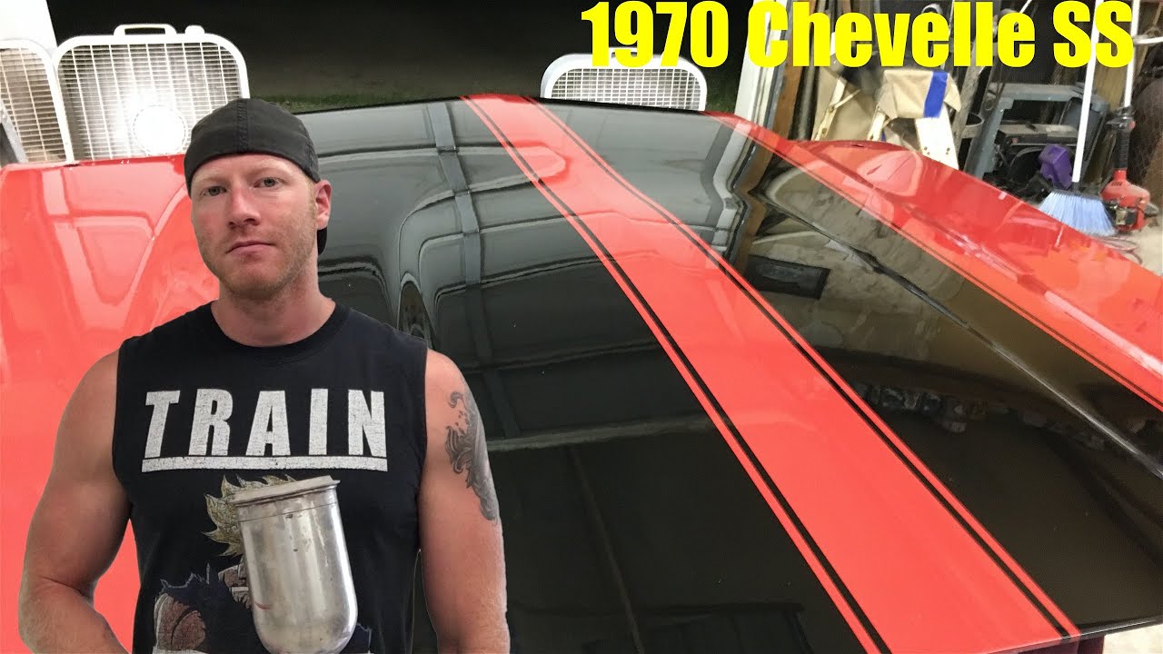 1970 Chevelle Hood Stripes! - YouTube
