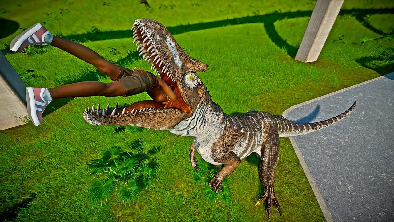 Allosaurus Vs Carcharodontosaurus Vs Suchomimus Vs Herrerasaurus Fight ...