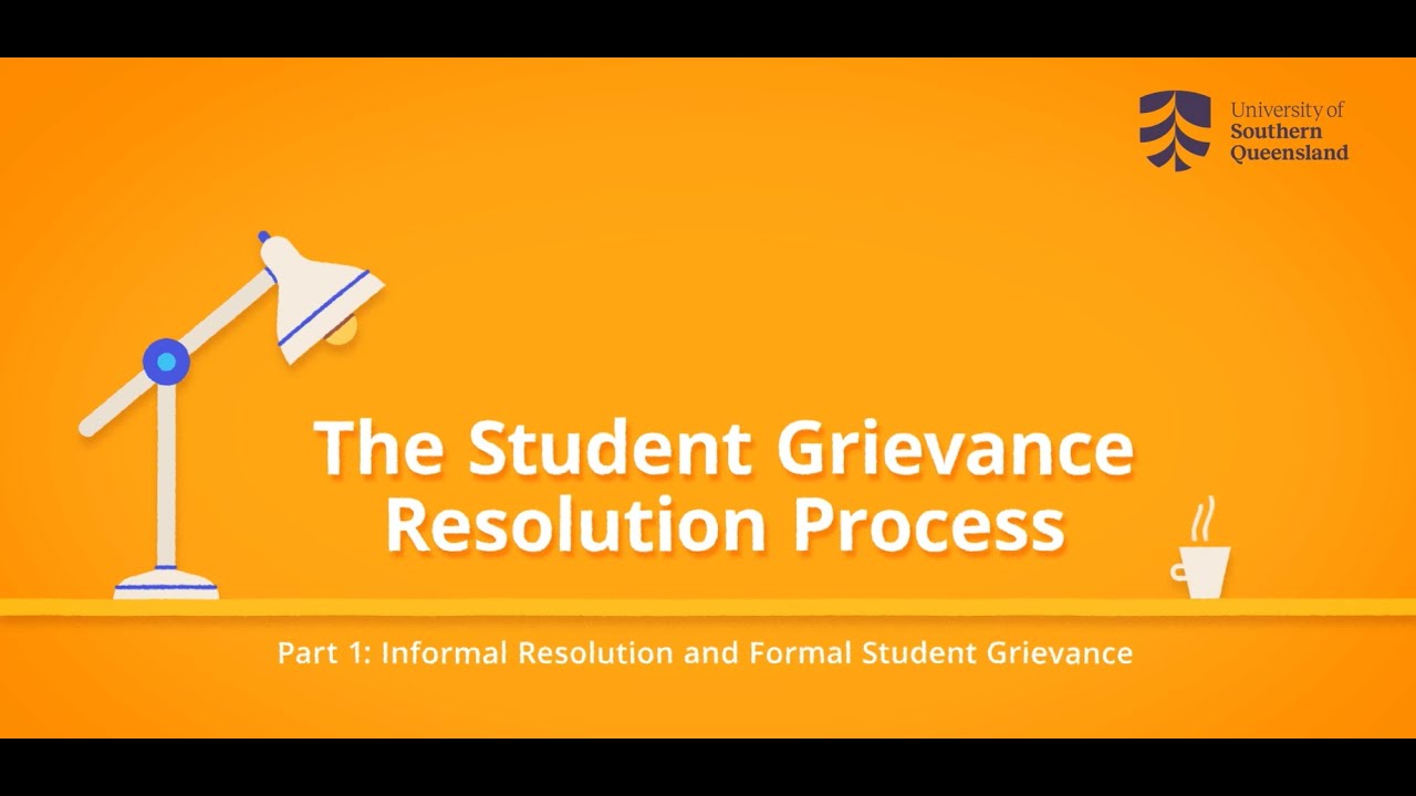 Student Grievance Resolution Process - YouTube
