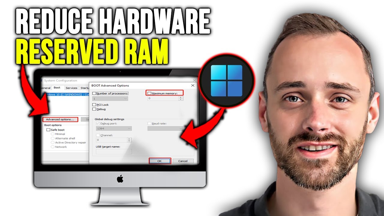 How to Reduce the Hardware Reserved RAM in Windows | Quick Guide - YouTube