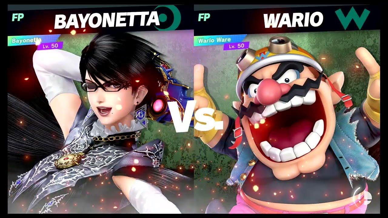 Super Smash Bros Ultimate Amiibo Fights – 9pm Bayonetta vs WarioWare - YouTube