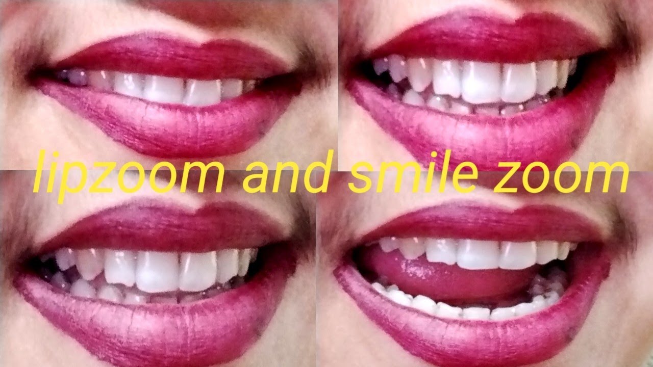 lip zoom👄smile zoom 👄 || request video| - YouTube