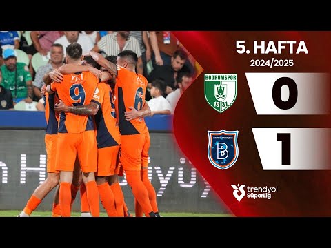 Bodrum FK (0-1) R. Başakşehir | 5. Hafta - Trendyol Süper Lig 2024/2025 Sezonu