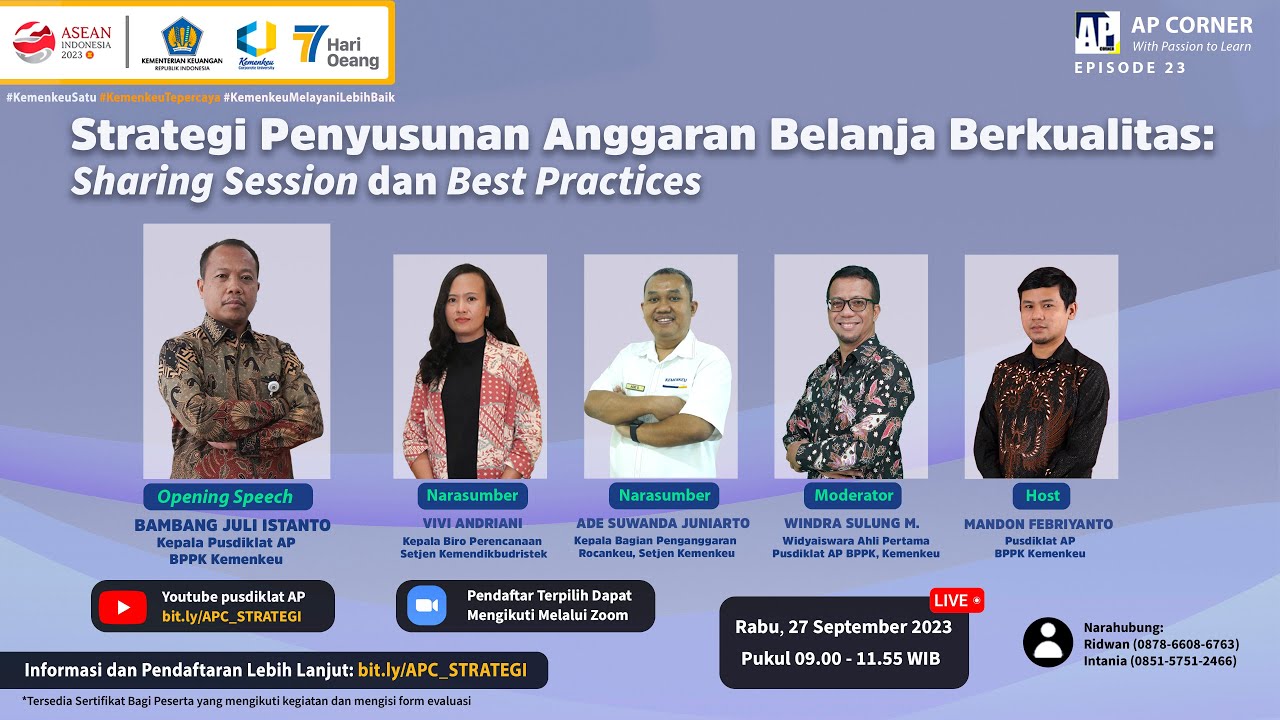 AP Corner Ep.23 Strategi Penyusunan Anggaran Belanja Berkualitas - YouTube