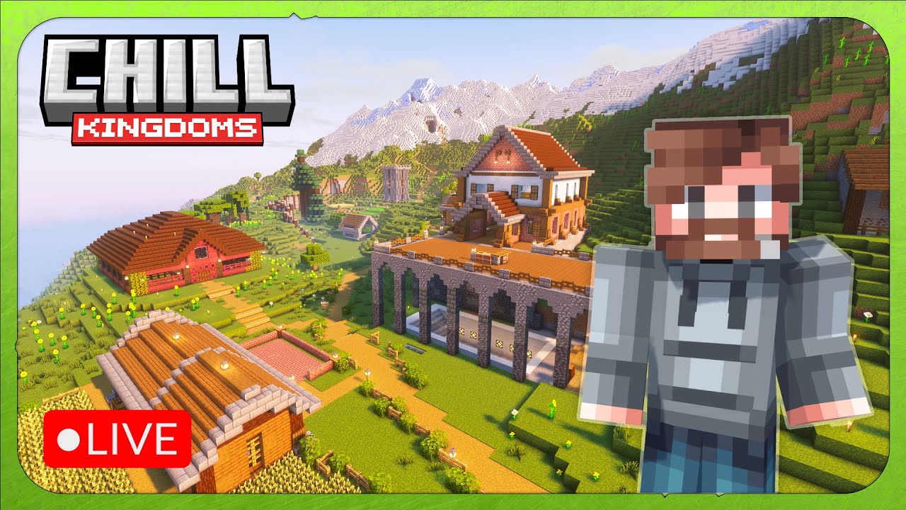 Exploring and Building in a Chill Minecraft Survival World [ 34 ] - YouTube