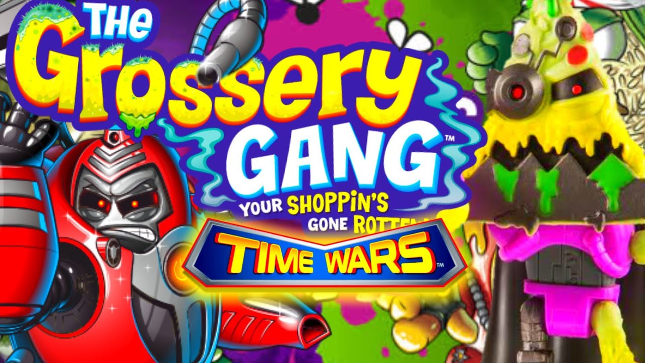 Cyber slop pizza grossery gang Time Wars y dos sorpresas grossery ...