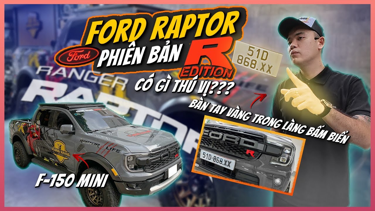 Ford Raptor F-150 Mini phiên bản R 2024 của Vương Khang có gì? | Chạy ...