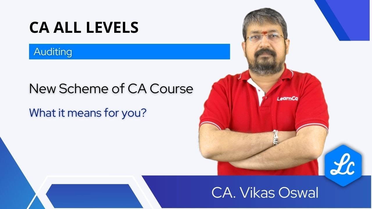 ICAI Latest Notification | New CA Course | Proposed Changes in CA ...