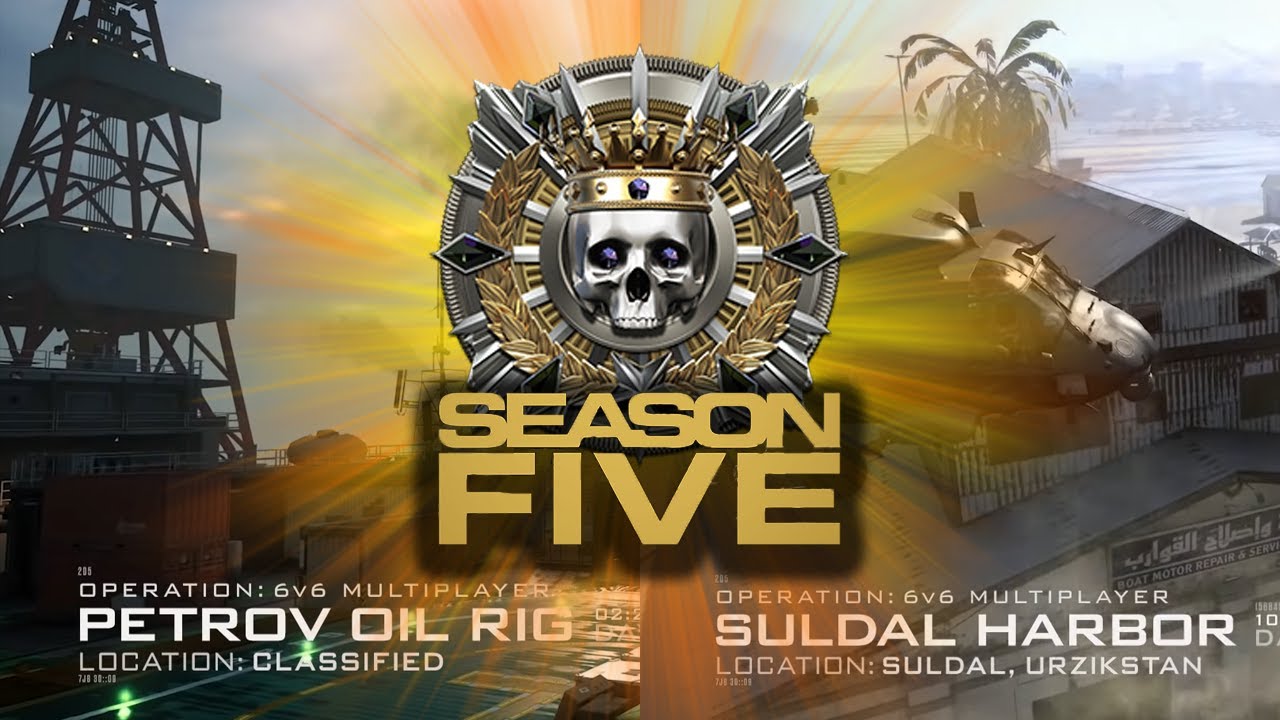 *NEW* SEASON 5 in MODERN WARFARE, NEW WEAPONS, and PETROV OIL RIG and ...