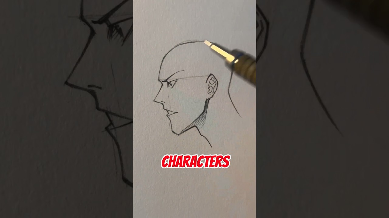 Let’s draw side view eye || Jmarron #shots #drawing #perspectivedrawing ...