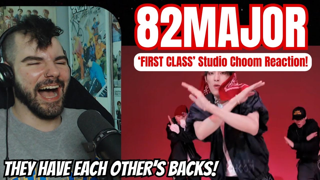 82MAJOR - 'First Class' Studio Choom Reaction! - YouTube