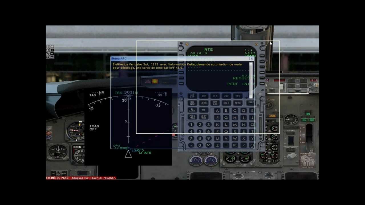 boeing 737-300 pilot in command(evolution) FMC PROCEDURE - YouTube