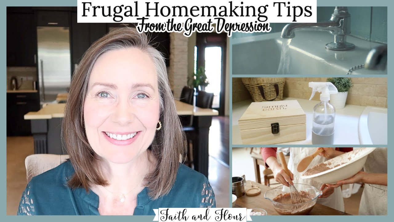 Frugal Homemaking Tips From the Great Depression | Frugal Living | Debt ...