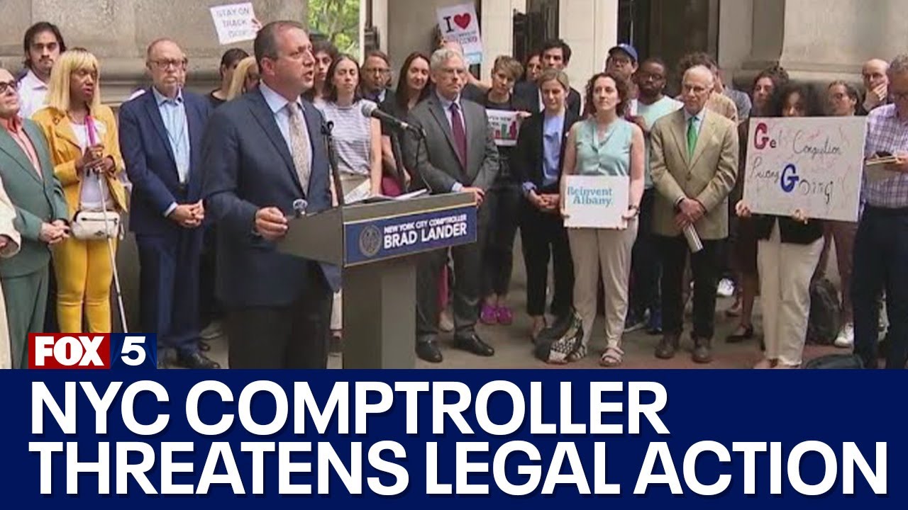 NYC Comptroller threatens legal action over congestion pricing pause ...
