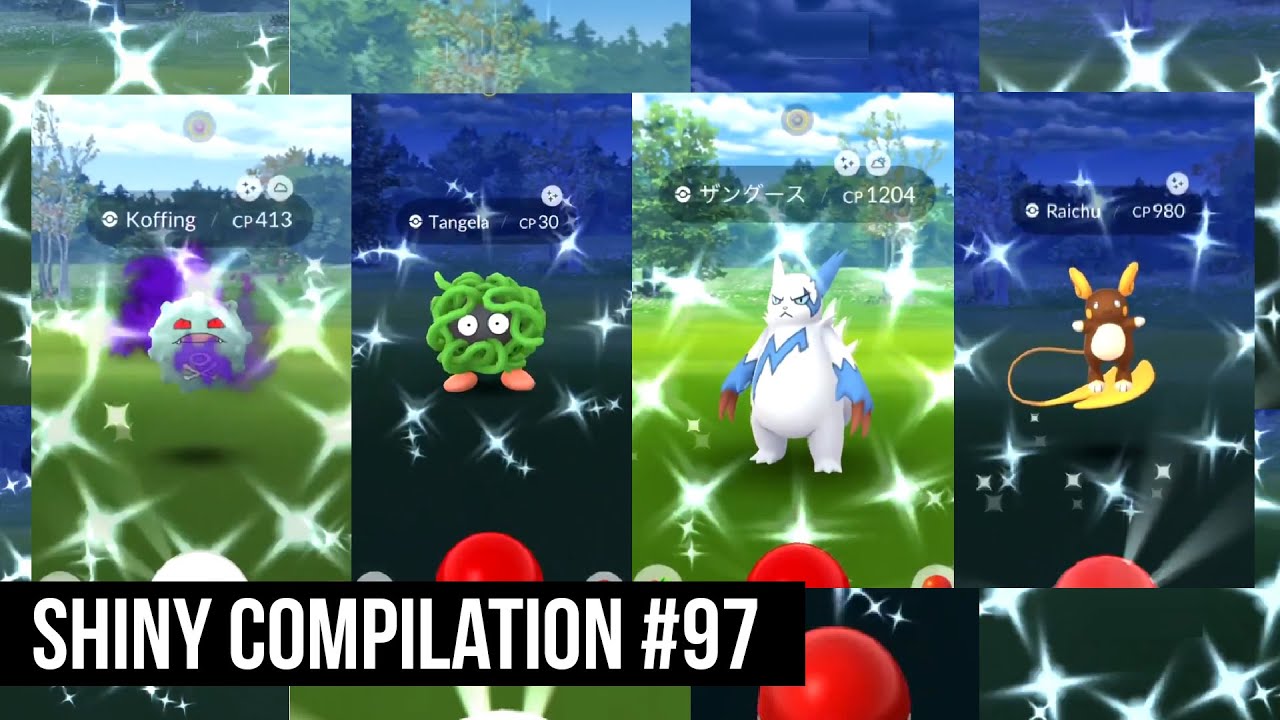 Pokemon GO Shiny Compilation #97 - YouTube