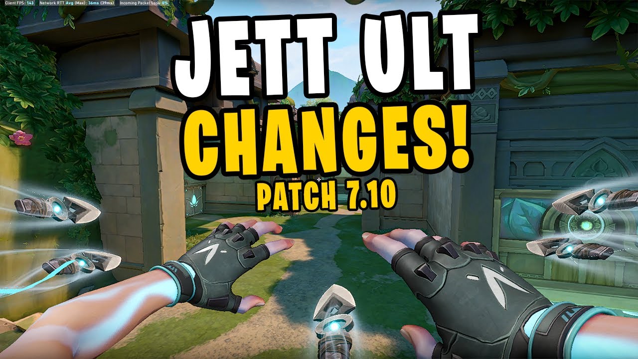 JETT Ult Animation Nerf! (PBE 7.10) - YouTube