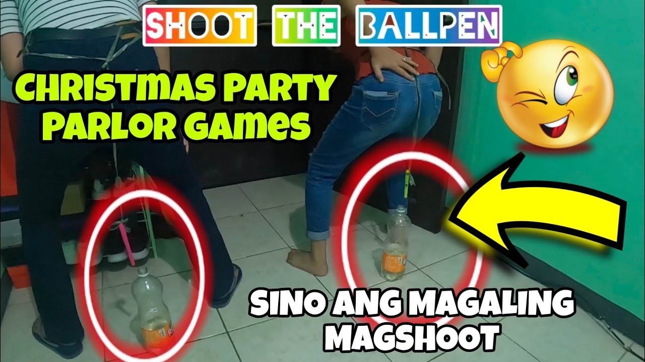 PARLOR GAMES || SHOOT THE BALLPEN|| PAGALINGAN MAGSHOOT - YouTube